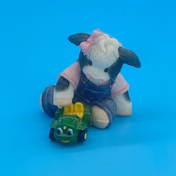 Mary's Moo Moos | Toys | Marys Moo Moos John Deere Cow Figurine A Car ...